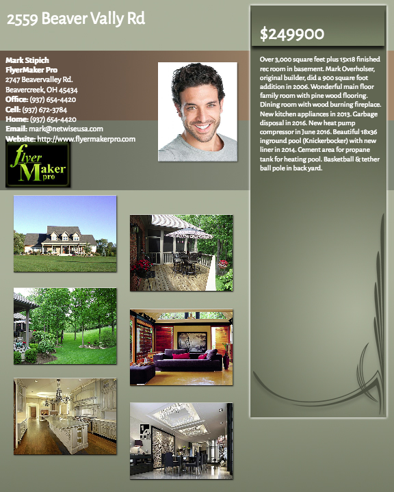 FlyerMaker Pro Template Editor