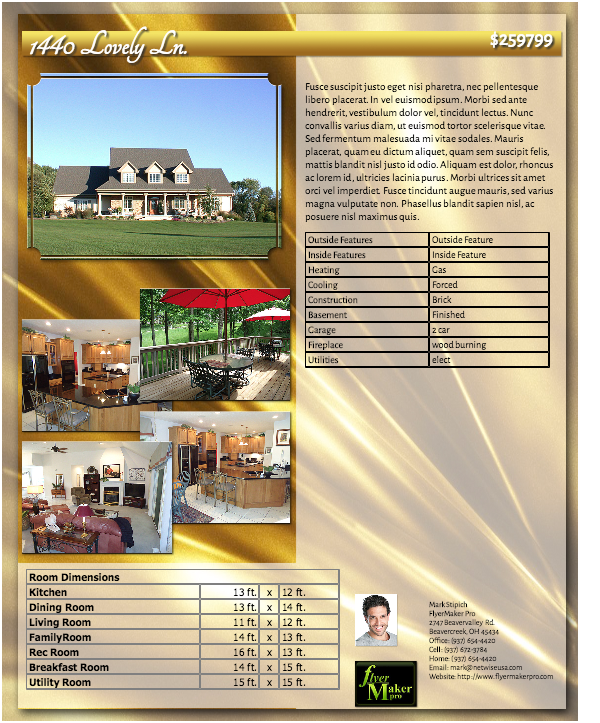 FlyerMaker Pro Template Editor