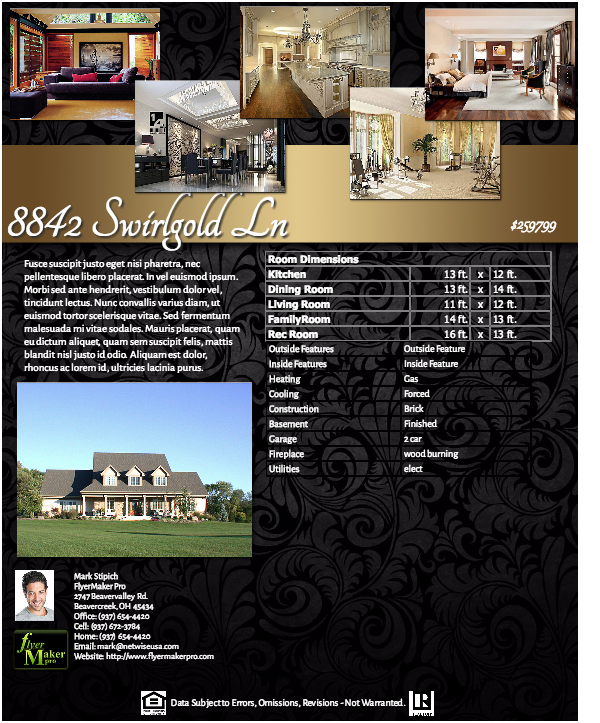 FlyerMaker Pro Template Editor