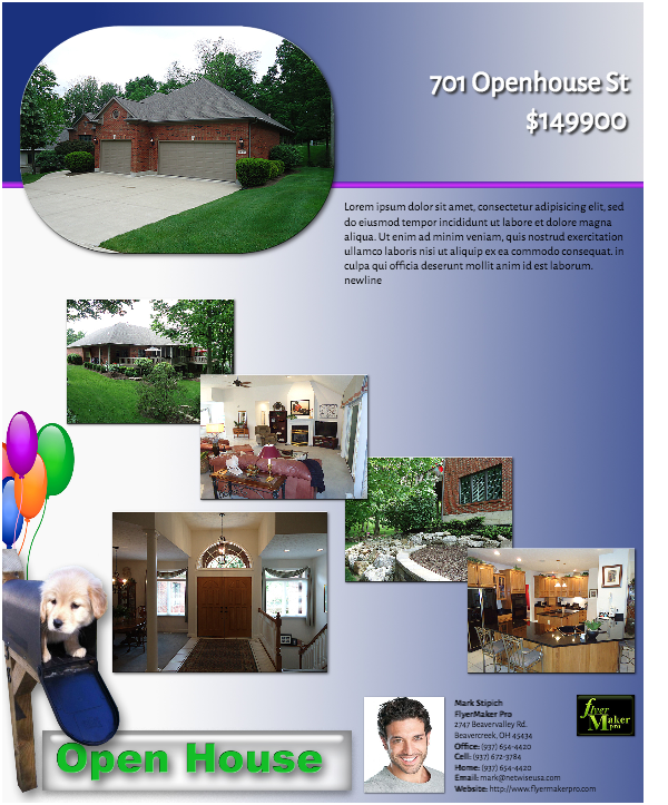 FlyerMaker Pro Template Editor